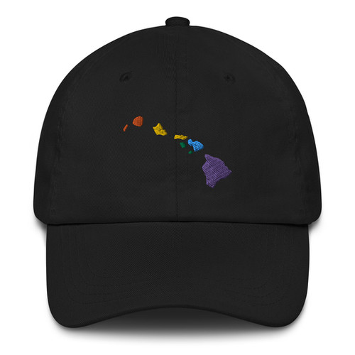 Hawaii Rainbow Dad hat | kevinwanzer