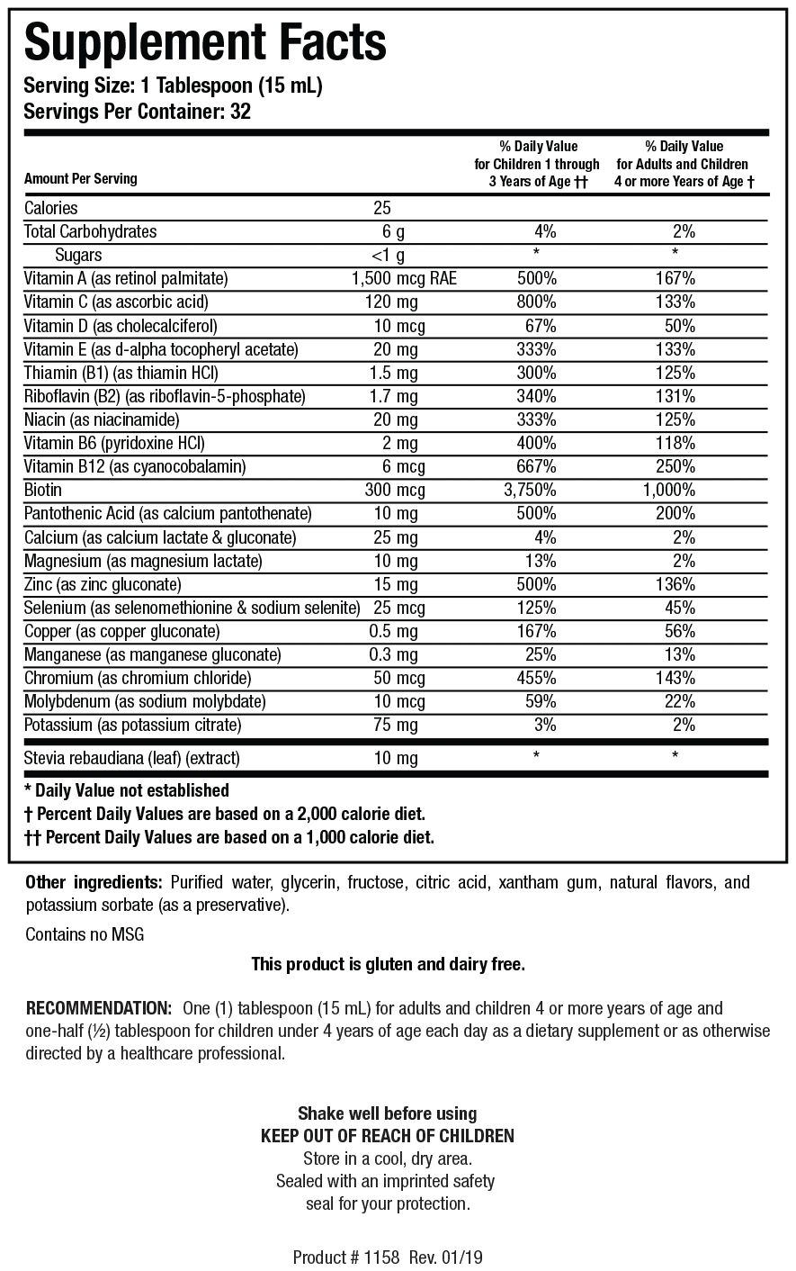 Aqueous Multi-Plus | Lima Naturopathic