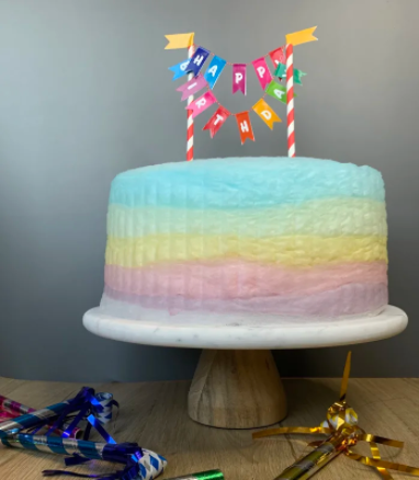 Rainbow Birthday Cake | Sweet Art