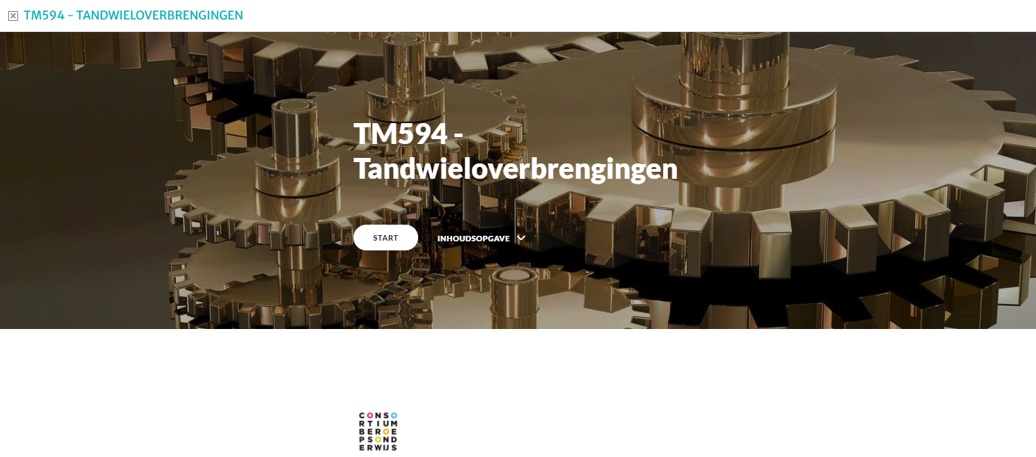 Techno-Skill TM594 - Tandwieloverbrengingen