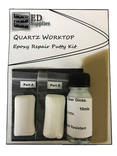Quartz Worktop Epoxy Putty Repair Kit | EDSupplies