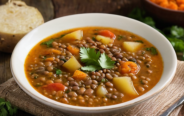 how to cook lentils colombian style