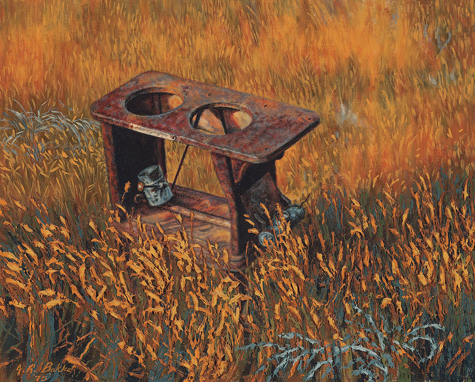 Canvas Print - Not An Outhouse | james-r-bakke-artist