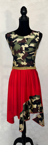 Mighty in Battle Tank Overlay | Heavenly Stitches