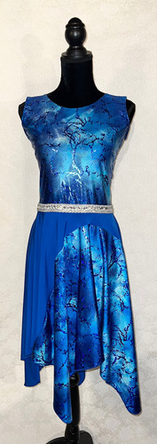 Peace like a River Tank Overlay | Heavenly Stitches