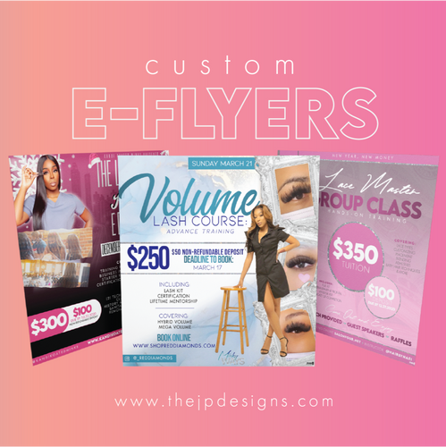 Custom E-Flyer | J. Parker Designs