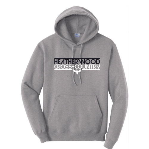 HMS XC Grey Hoodie (PC78H) | Vindico Printing