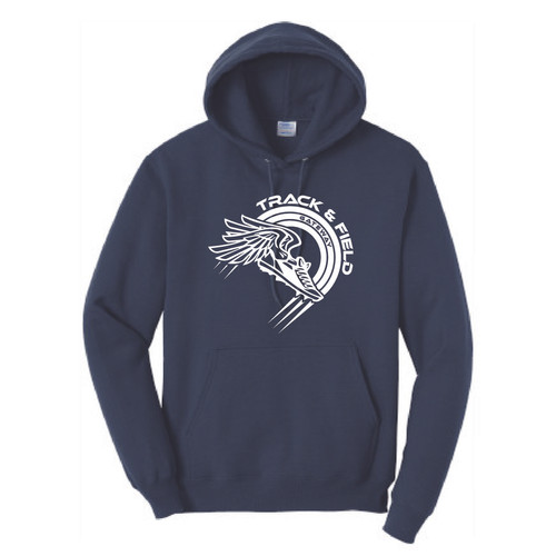 GMS Track Navy Hoodie (PC78H) | Vindico Printing