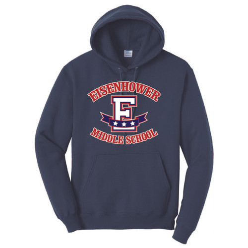 EMS Staff Unisex Navy Hoodie (PC78H) | Vindico Printing