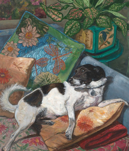 Portrait of ‘Fizzi’ (The Good Life) (Detail) by Fiona Adie | St Peter's ...