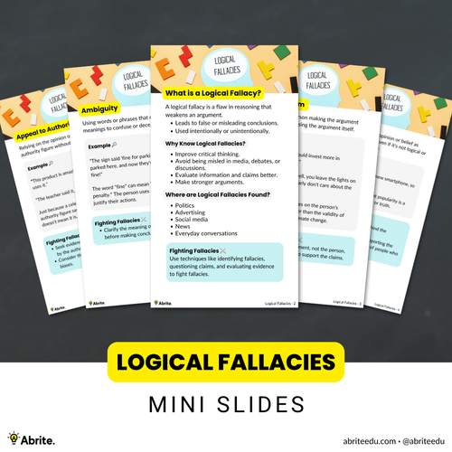 Logical Fallacies (Mini Slides) | Abrite