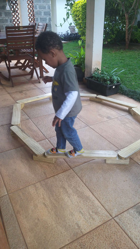 Wood Modular Balance Beam | Bambuzi Toys