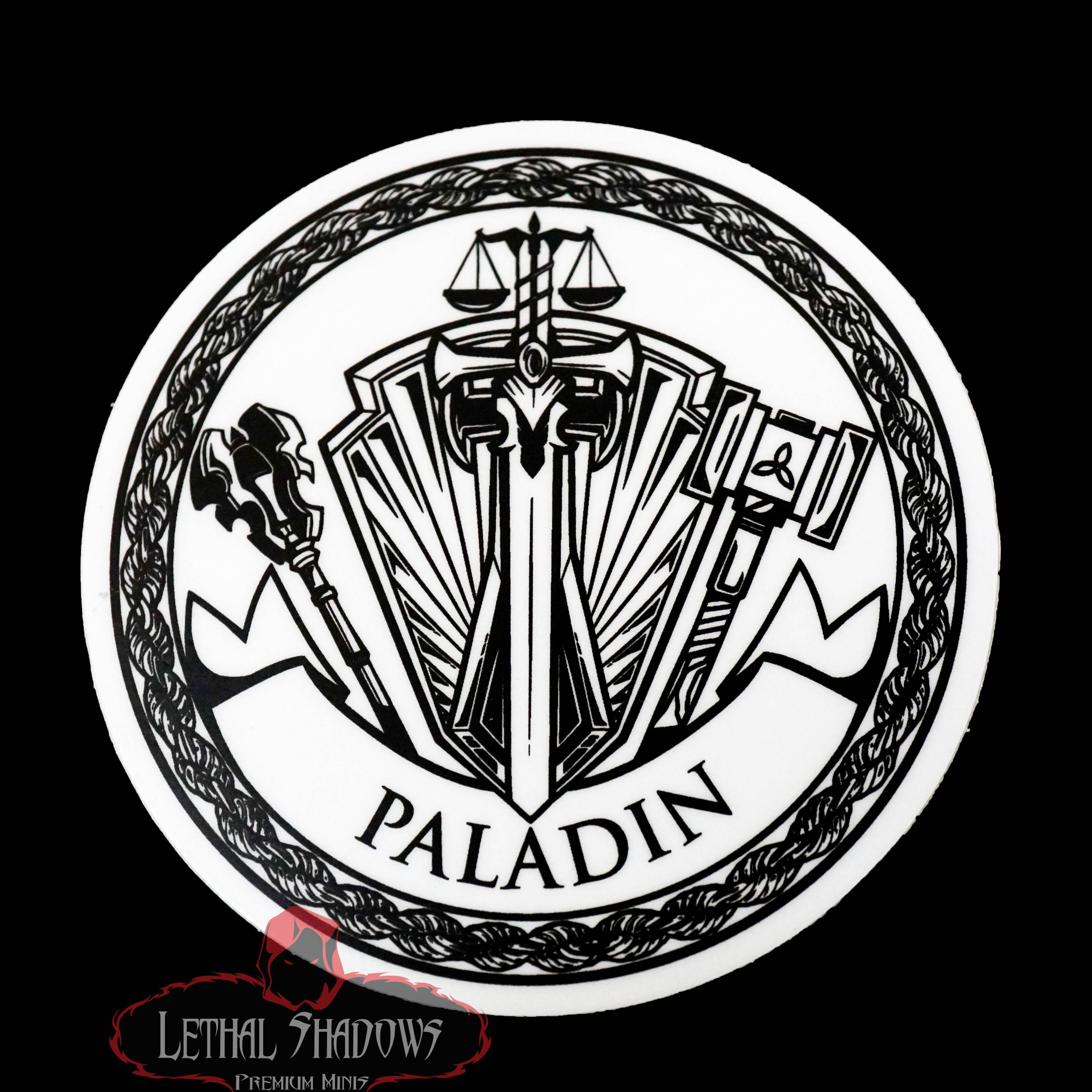 paladin-sticker-b-w