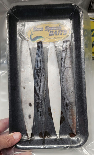 4pk Bonito Strips L 7"- 8" | Sea Spook Baits
