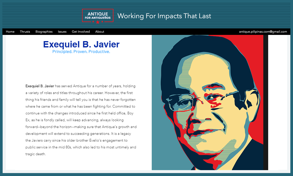 Exequiel B. Javier | Antique for Antiqueños