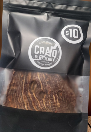 1.8oz Craq Extra Crispy Beef Jerky | Craq Beef Jerky