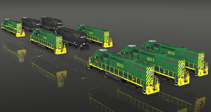 RBMN GP38-2s | Texas State Shops