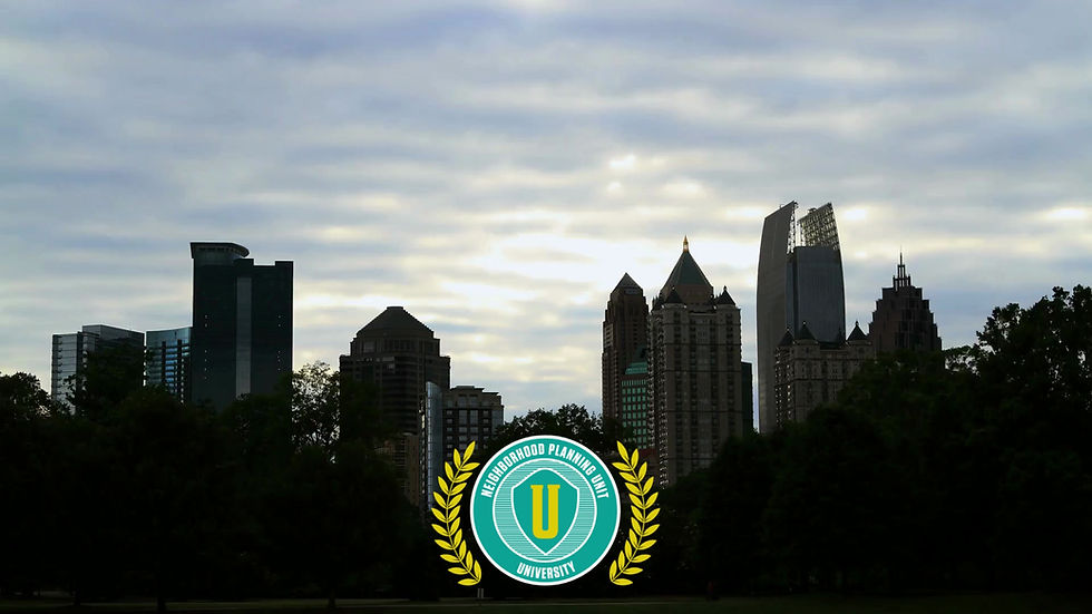 Home | City of Atlanta | City Planning | NPU Division