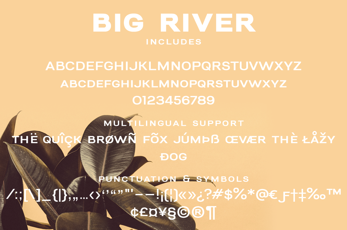 New font! Big River