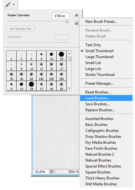 New font and tutorial: brushes and patterns