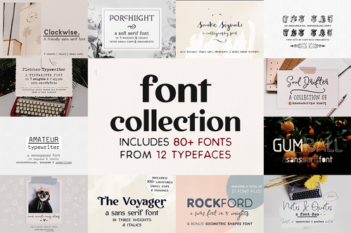 SALE! Font Collection Vol. 3 | Ana's fonts