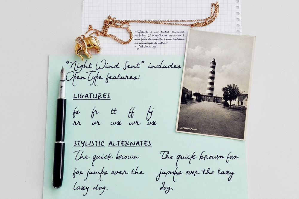 New font! Night Wind Sent