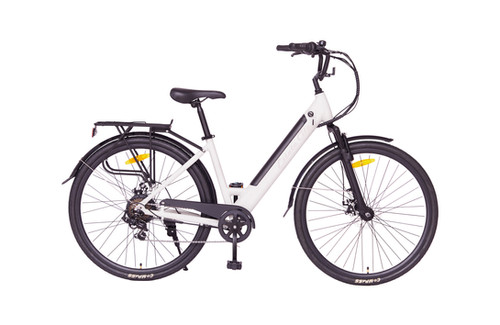 ESTC27U1 | ESTATE Electric Bike Unisex - Cream | Estate Bikes