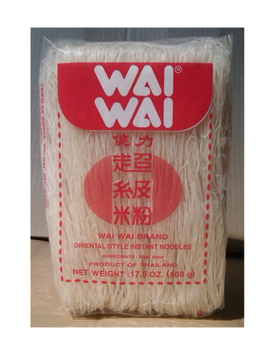 Thin Rice Noodles Wai Wai | Oriental Market Gibr