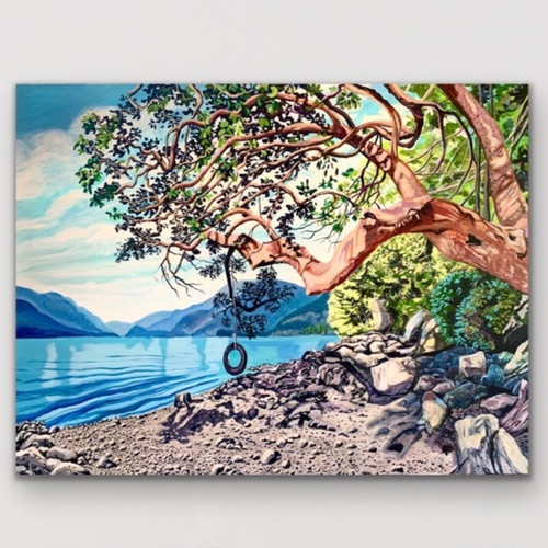 Arbutus Painting, Madrone Tree, West Coast Art | Lori Morris