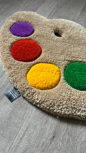 Color Pallette Tufted Rug | tuft-jo