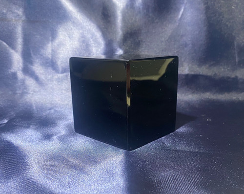 OBSIDIAN CUBE 2" | Rosman Mineral Rocks