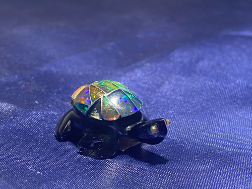 OPAL OBSIDIAN TURTLE | Rosman Mineral Rocks
