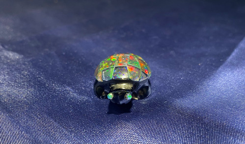 OPAL OBSIDIAN TURTLE | Rosman Mineral Rocks