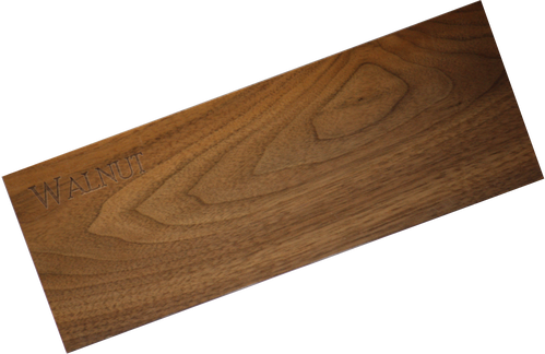 Laser Engraved Walnut Name Badges | BentonTrophy