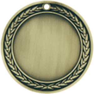 3" Custom Insert Medal | BentonTrophy