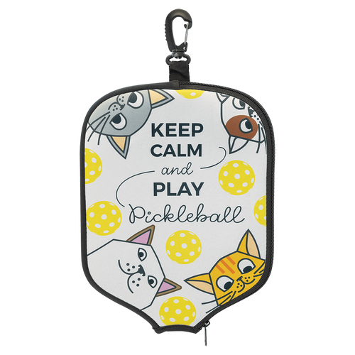 Custom Printed/Sublimated Pickleball Paddle Cover | BentonTrophy