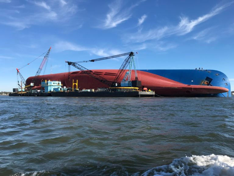 Photo Release: Work Barges