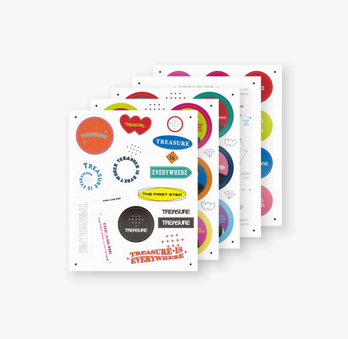 TREASURE - Treasure Map Sticker Set | London Kpop Street
