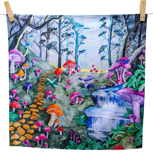 Wonderie The Enchanted Toadstool Forest - Maxi Cloth | Curious Littles Play