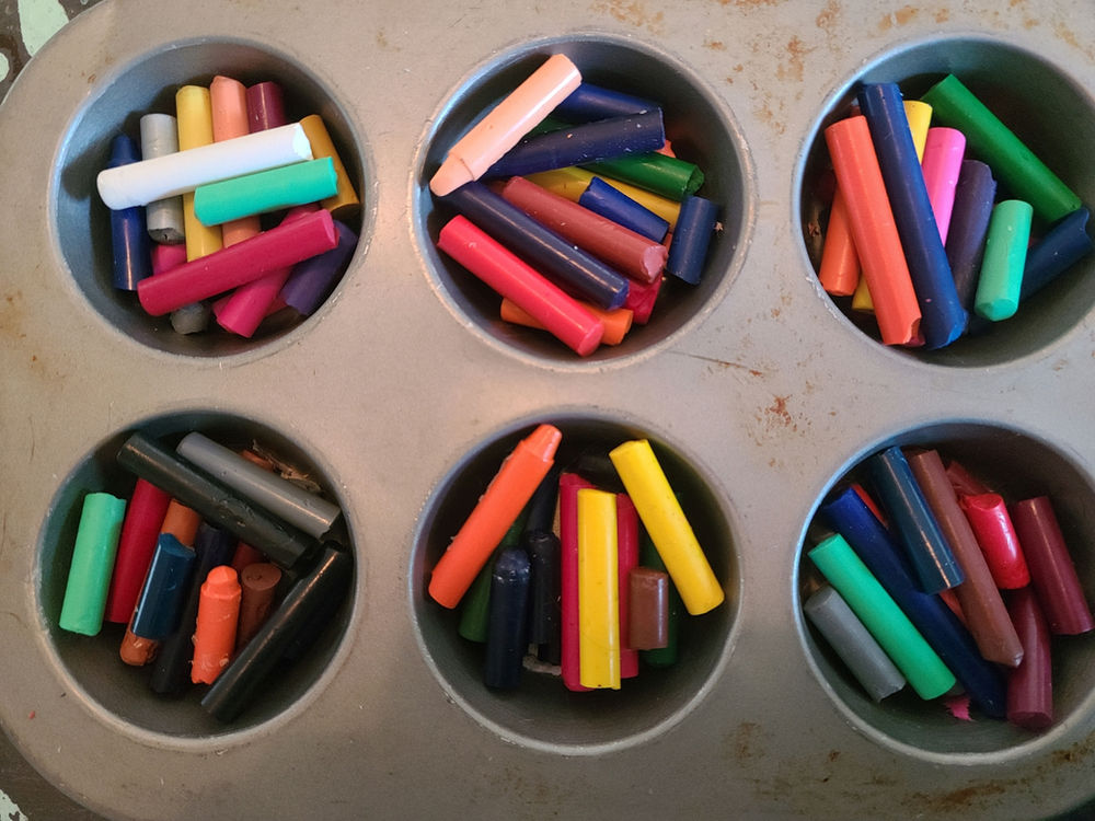 DIY Rainbow Crayons🌈🖍