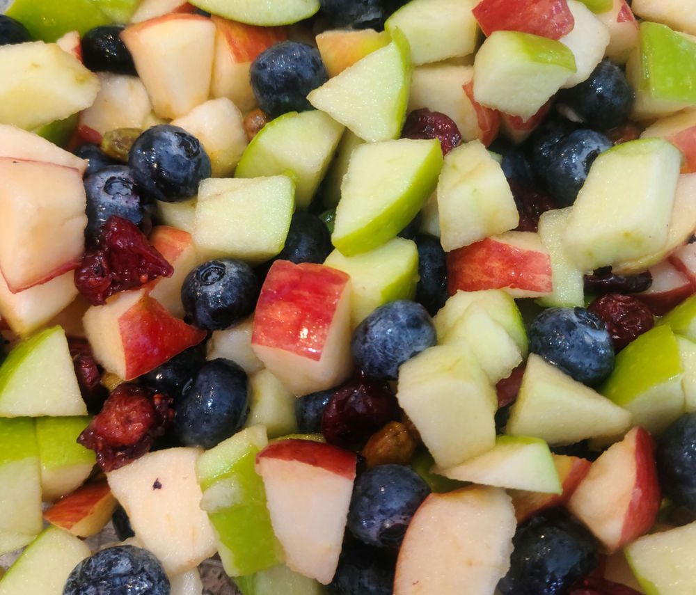 Fall Fruit Salad or Salsa.