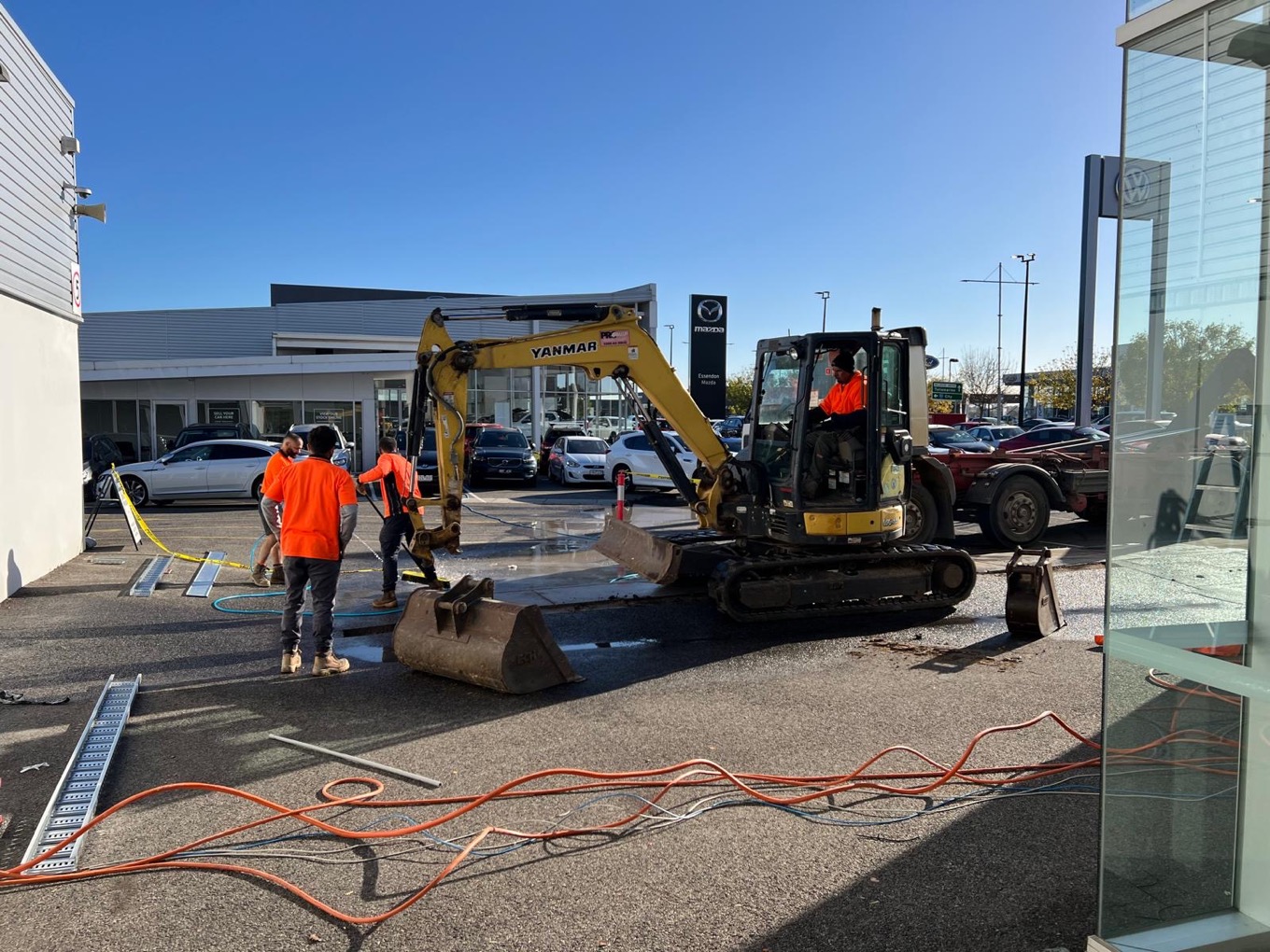 Turnkey EV Charging at VW Essendon: Comprehensive Infrastructure Upgrade