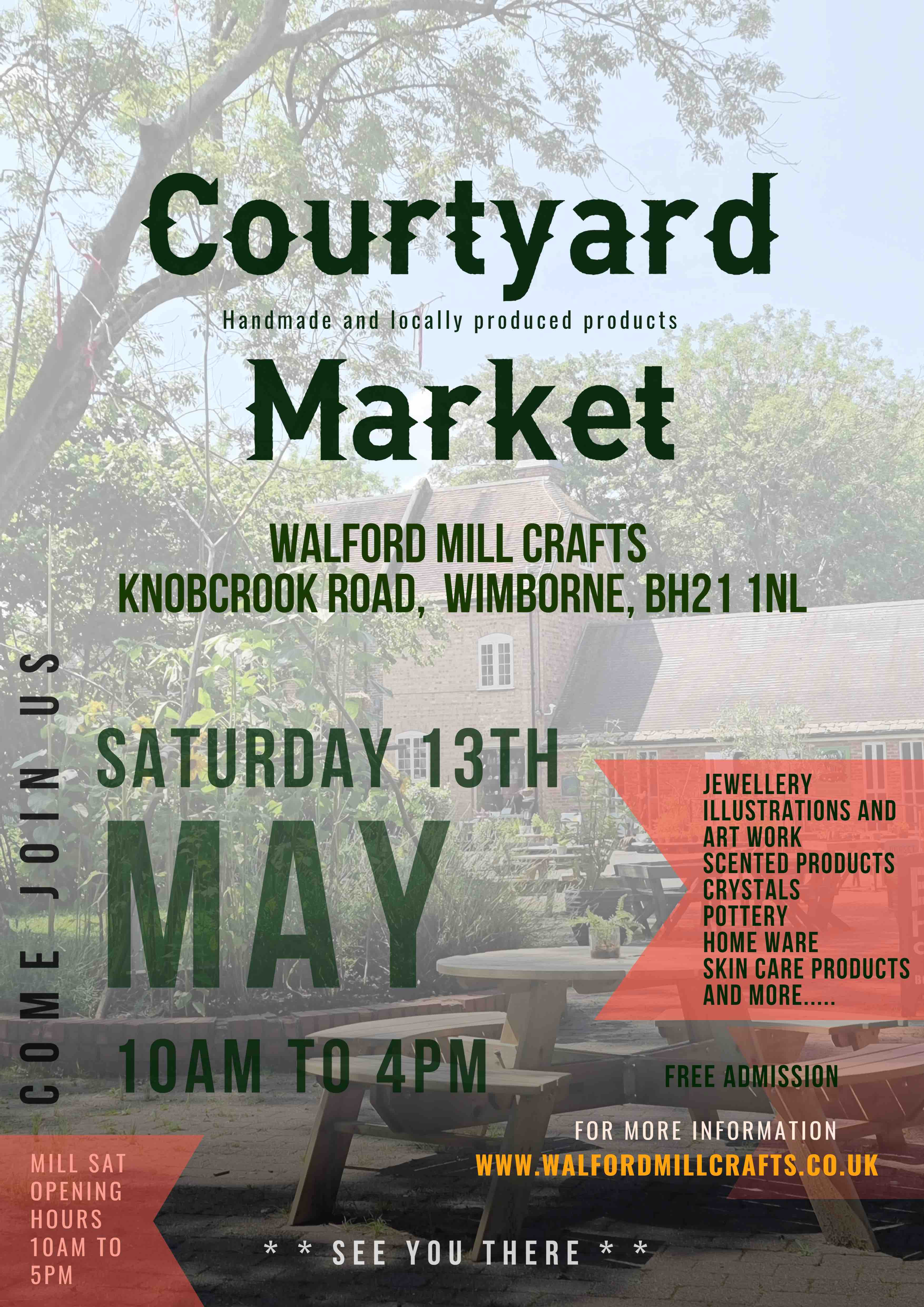 Courtyard craft market