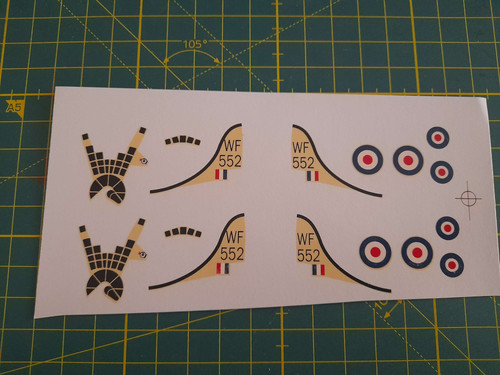 B29 Superfortress RAF decal sheet NEW | REVOLUTION MODELS