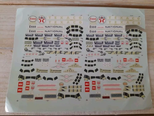 1:200 Aircraft Plane decals B.O.A.C Esso BEA PAA | REVOLUTION MODELS