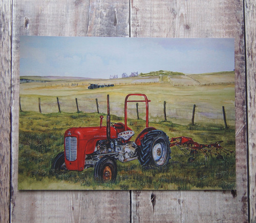 A4 Port | Tractor Art Hebrides