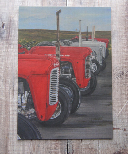 A4 Nostalgia | Tractor Art Hebrides