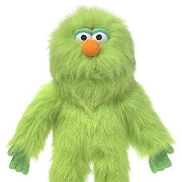 Small Green Monster Puppet | Puppets for Learning