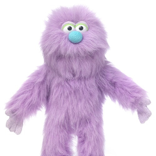 Small Purple Monster Puppet | Puppets for Learning