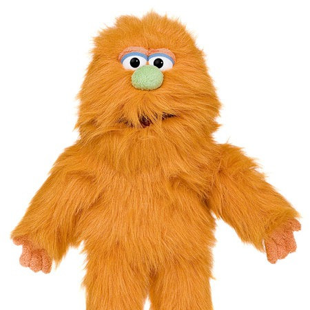 Small Orange Monster Puppet | Puppets for Learning
